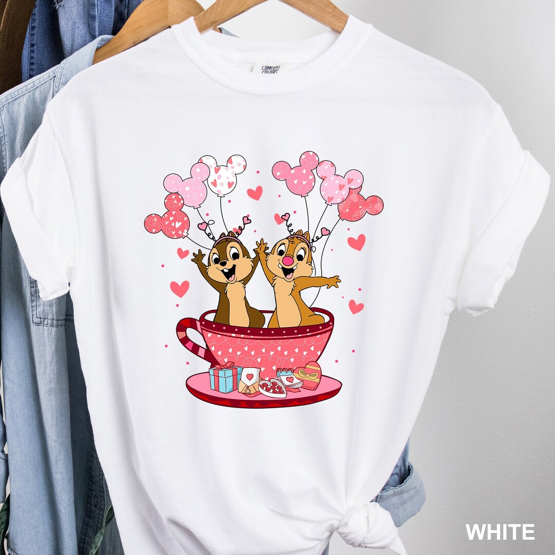 Chip and Dale Teacup Shirt, Disney Couple Shirt,chip and Dale Trip ...