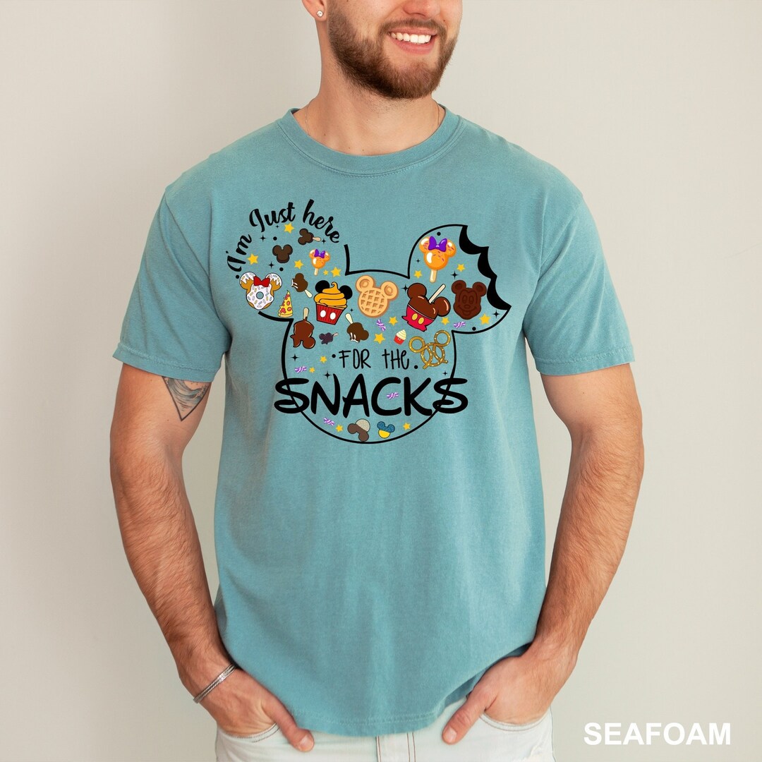 Mickey Mouse Snacks Shirt,i'm Just for the Snacks Shirt, Disney Magical ...