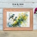 Watercolor Birds Painting, Nature Art, Bird Print, Soft Wall Art ...