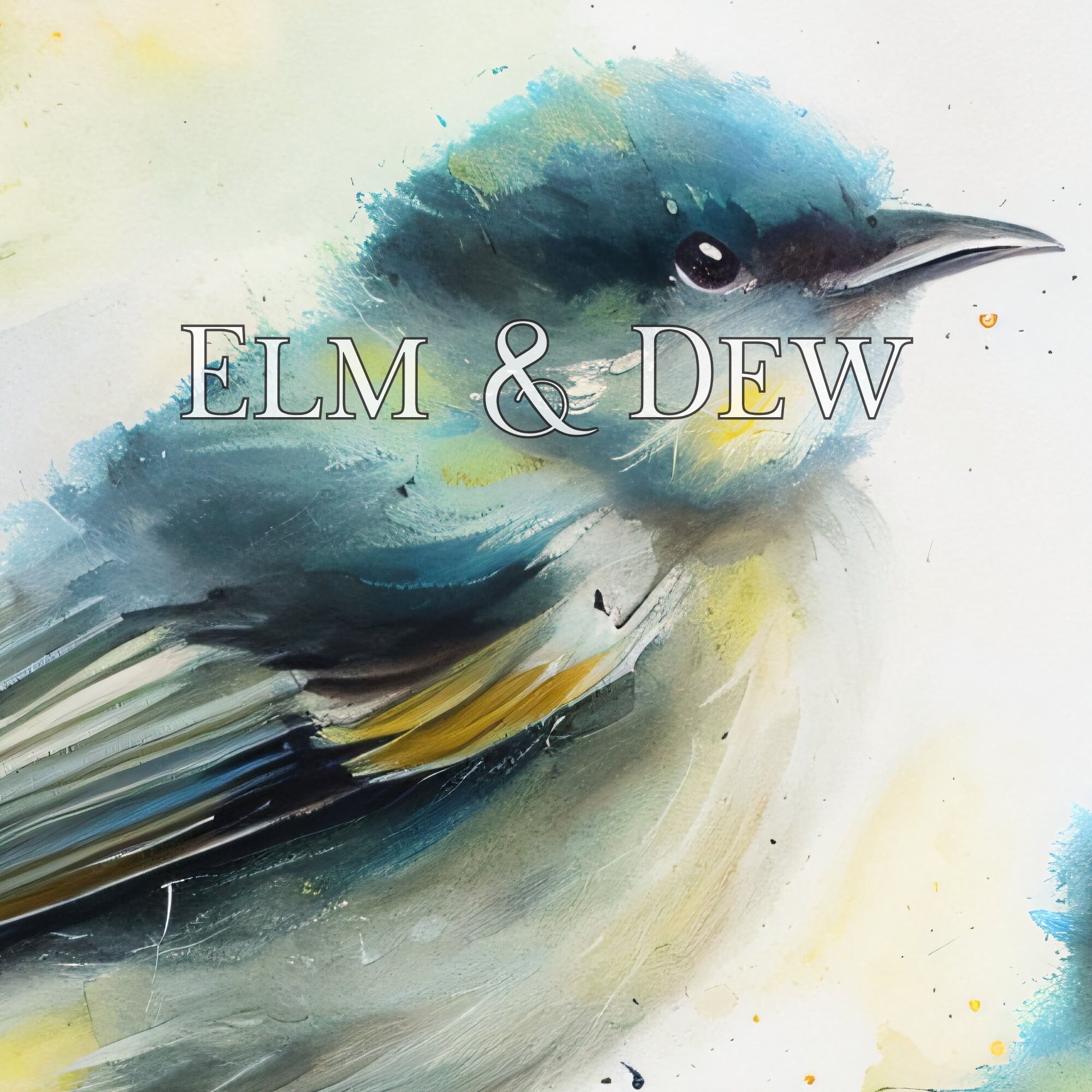 Watercolor Birds Painting, Nature Art, Bird Print, Soft Wall Art ...