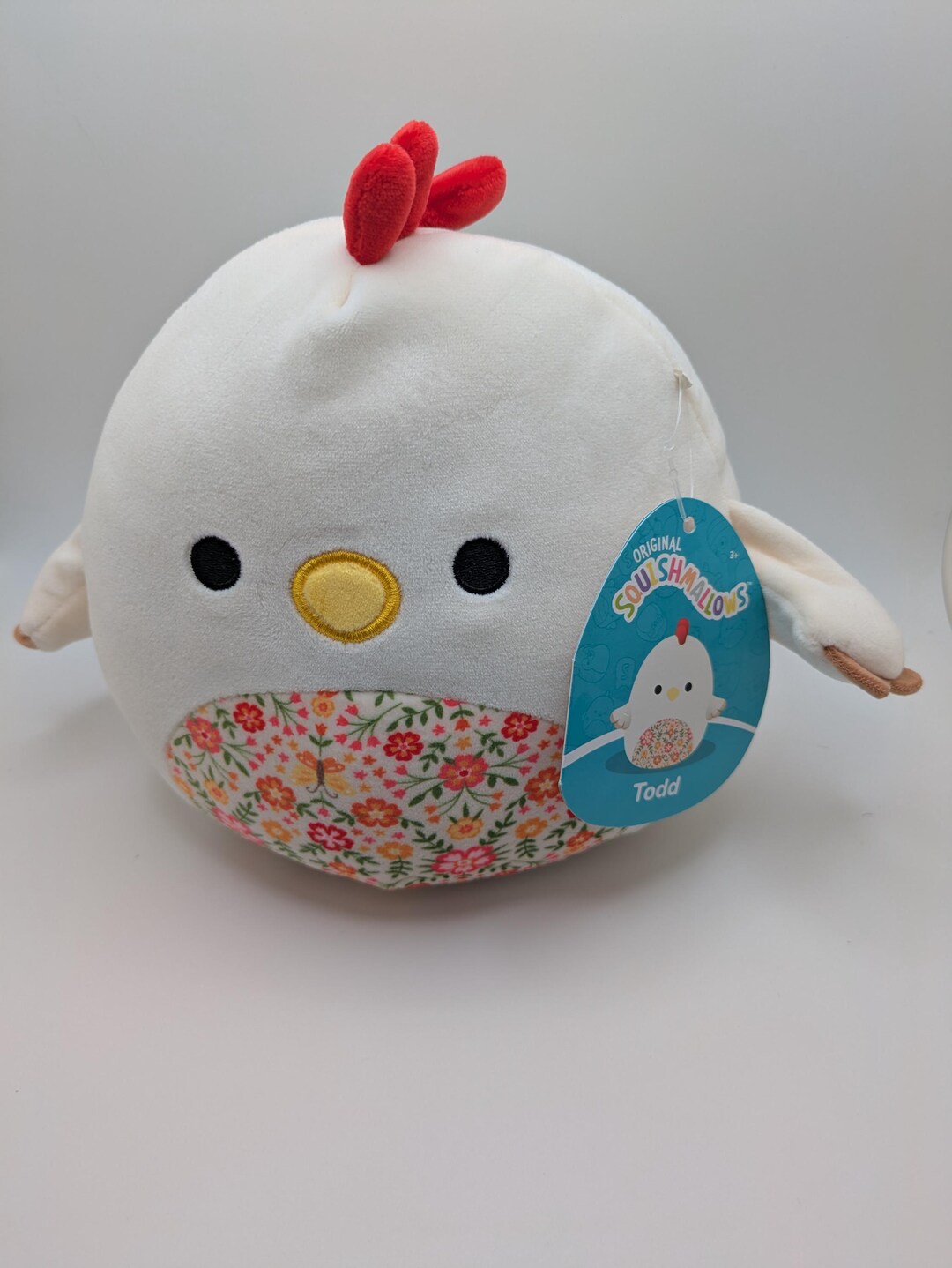 Squishmallow Todd Chicken Rooster 7/8 Plush - Etsy