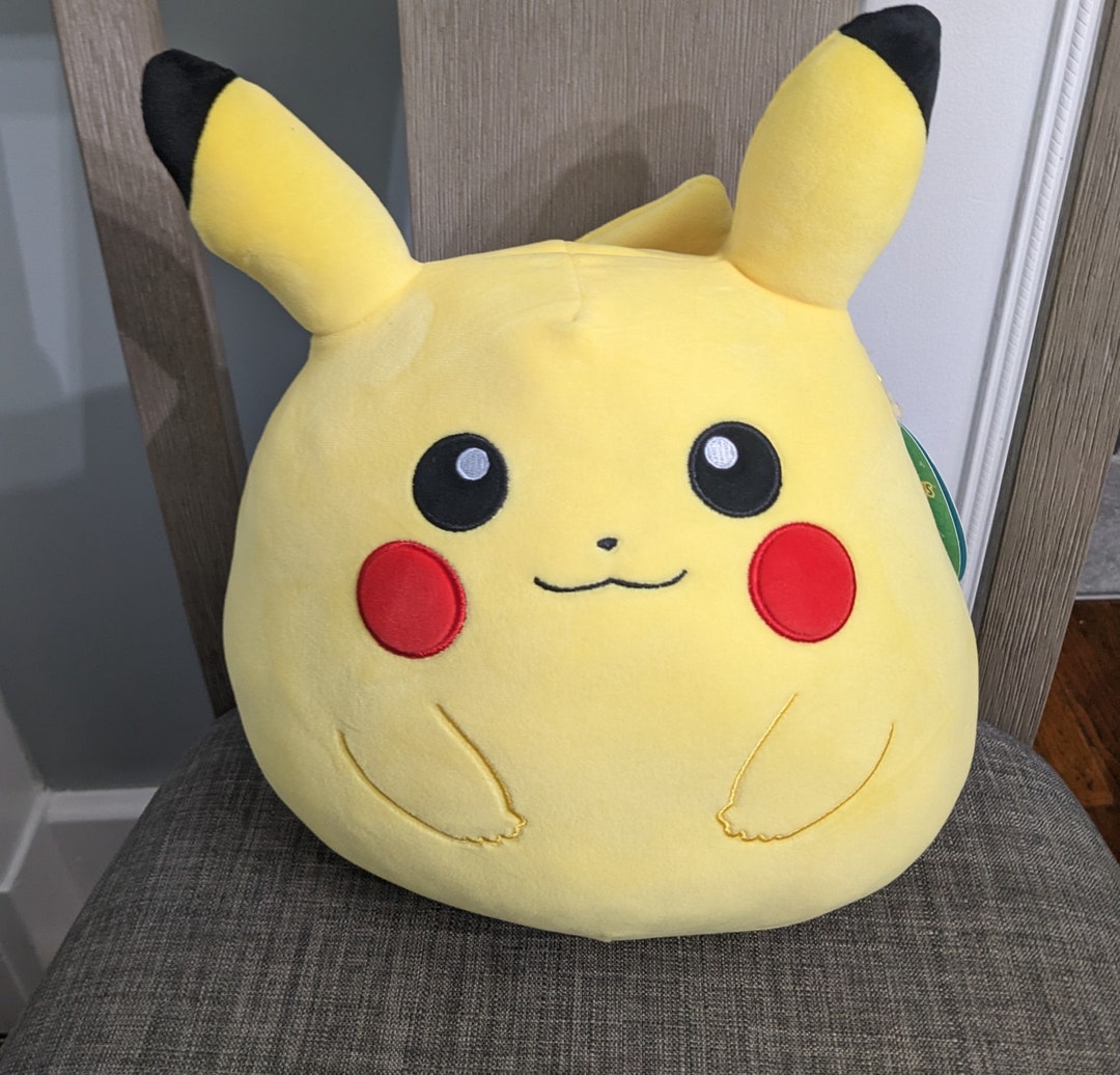 Squishmallow Pikachu Plush 10 Inch - Etsy