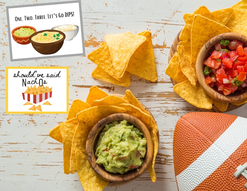 Tay Swift Food Pun Labels - Taylor Bowl Foods - Game Day Snacks - Super ...