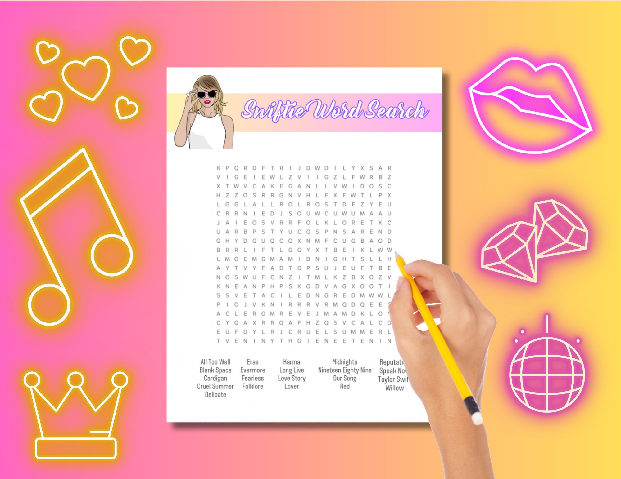 Tay Swift Kids Activities - Tay Swift Kids Coloring Pages - Kids Party ...