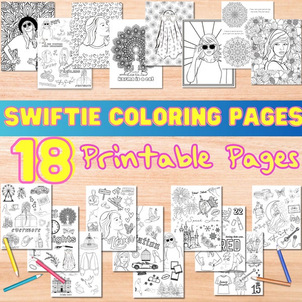 Coloring Pages - Etsy