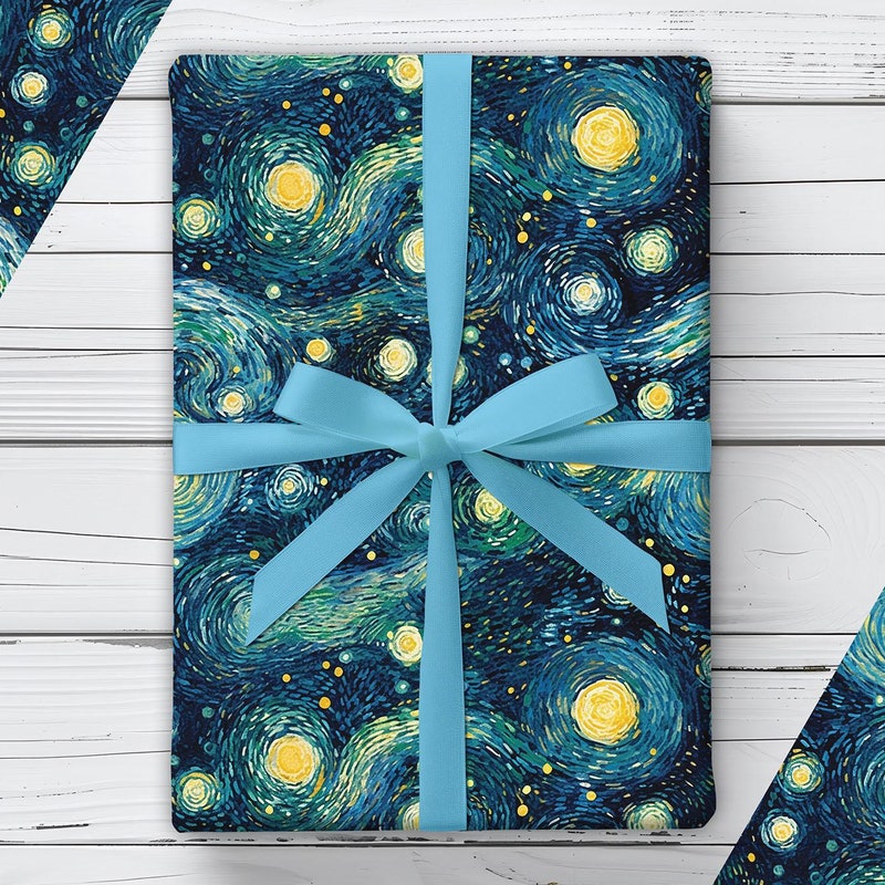 Starry Night Paper - Etsy
