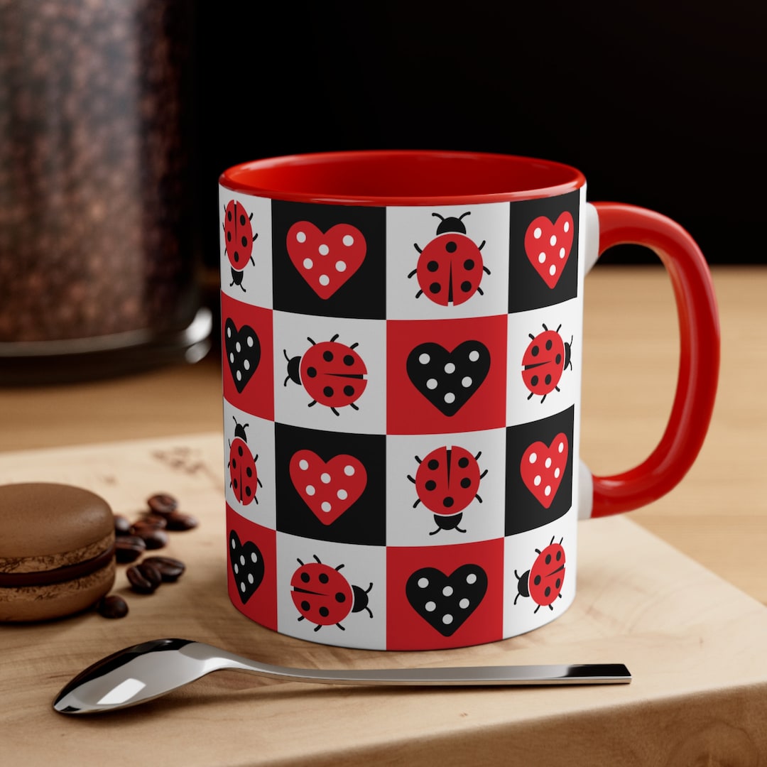 Ladybug Mug Ladybug Coffee Cup for Gardening Enthusiasts Gifts for ...