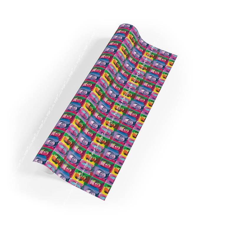 Frankenstein Wrapping Paper | Classic Monster Gift Wrap | Pop Art ...