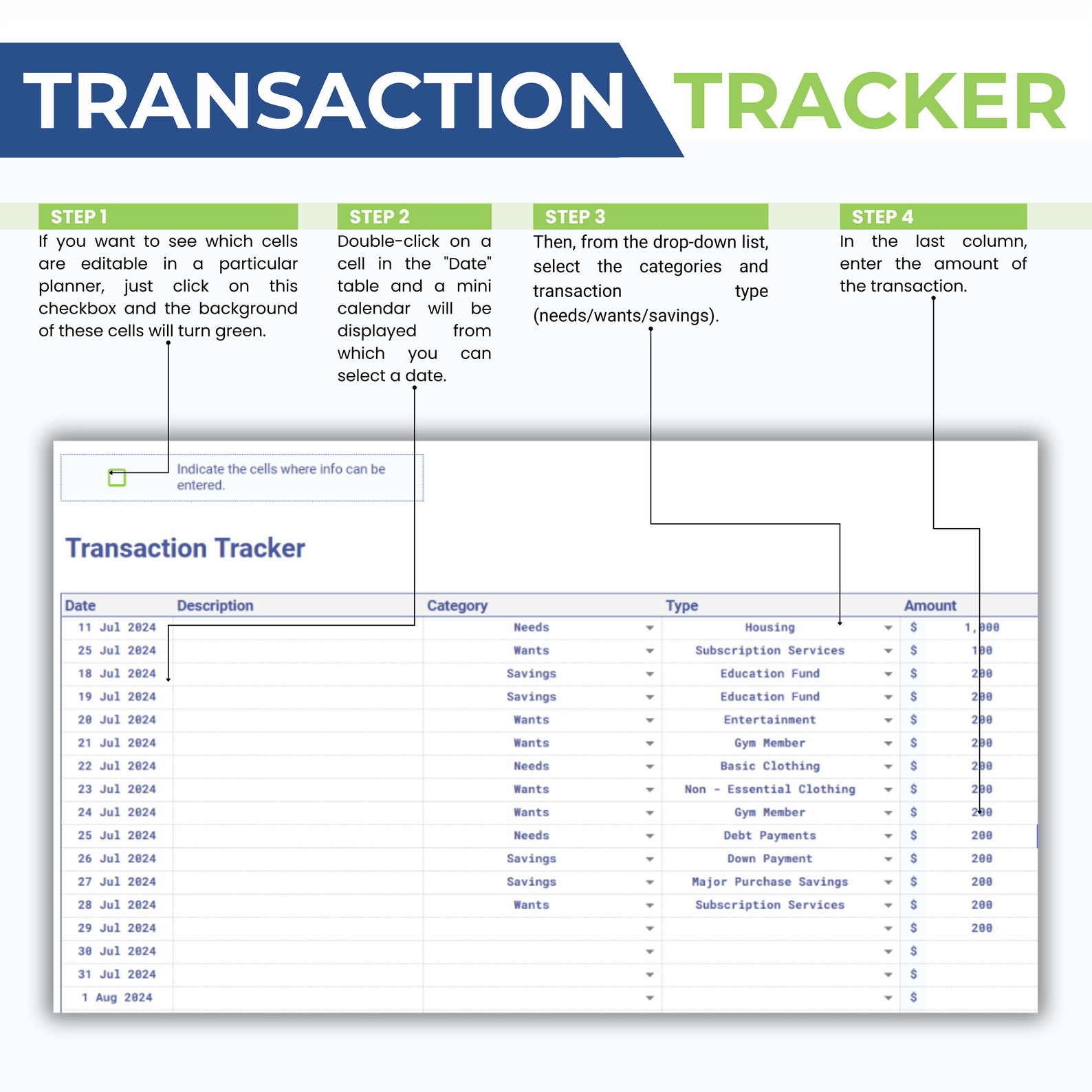 PLR 50/30/20 Budget Planner PLR Google Sheet Monthly Budget PLR ...
