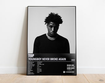 NBA Youngboy - Top Custom Album Cover Poster | Digital Download ...