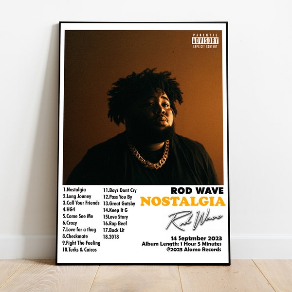 Rod Wave Wall Decor - Etsy