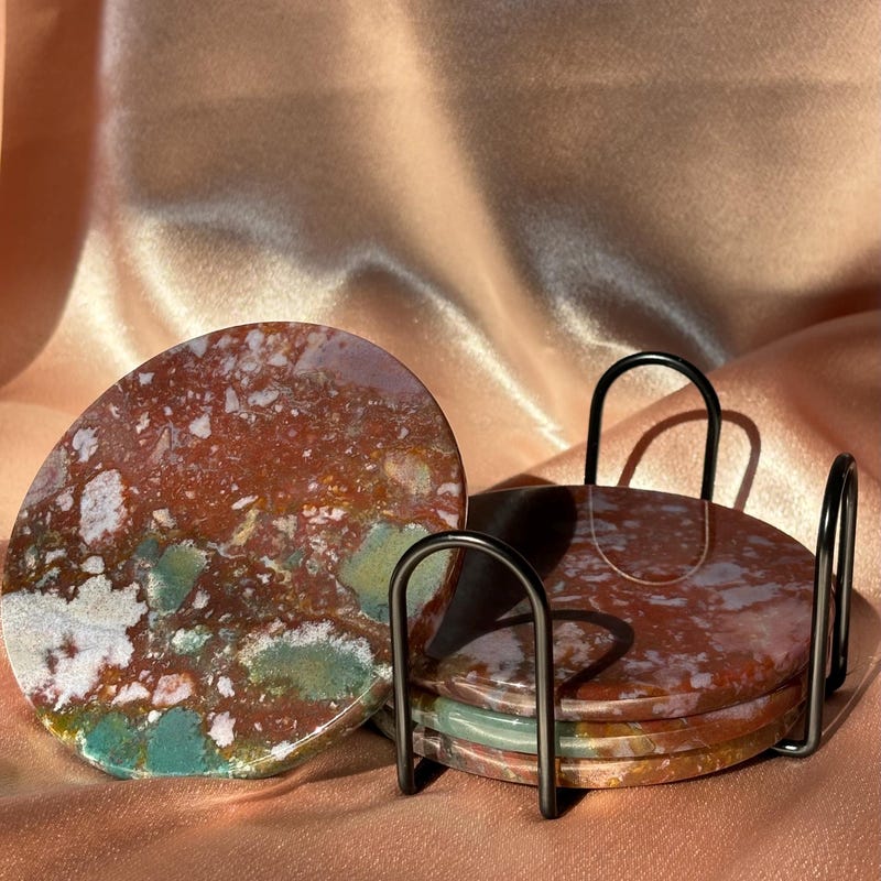 Crystal Coasters - Etsy