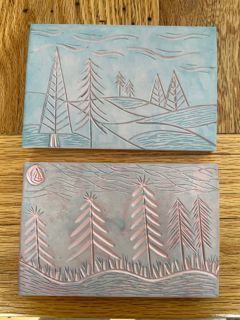 Winter Trees - Etsy
