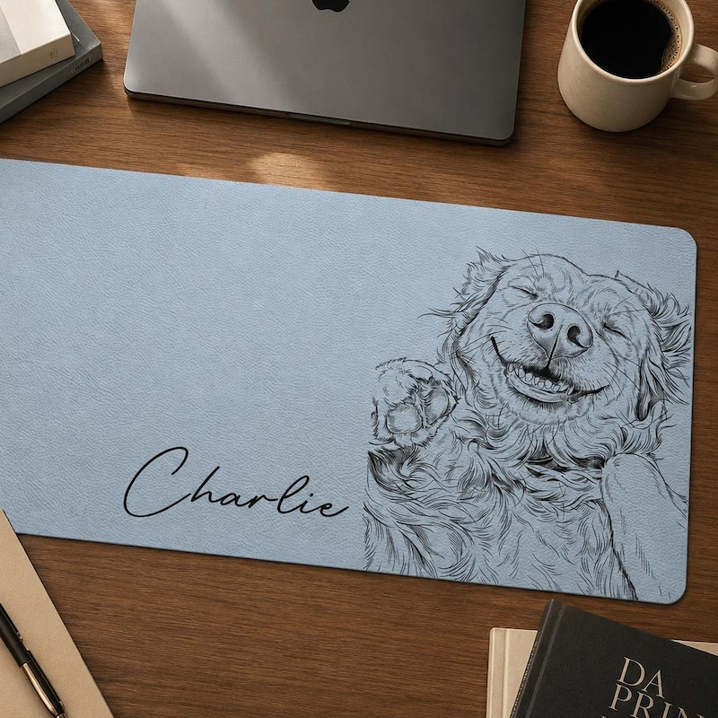 Desk Mousepad Dog - Etsy