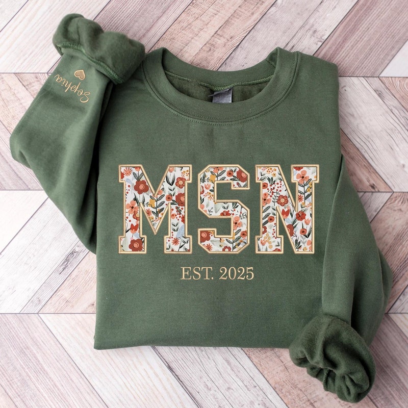 Master in Nursing Sweater - Etsy