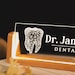 Dental Surgeon Desk Name Plate, Dentist Office Sign, Dental Clinic ...