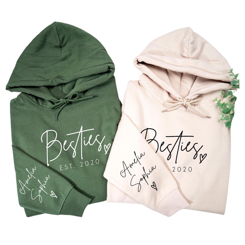 Bff Hoodie Youth - Etsy