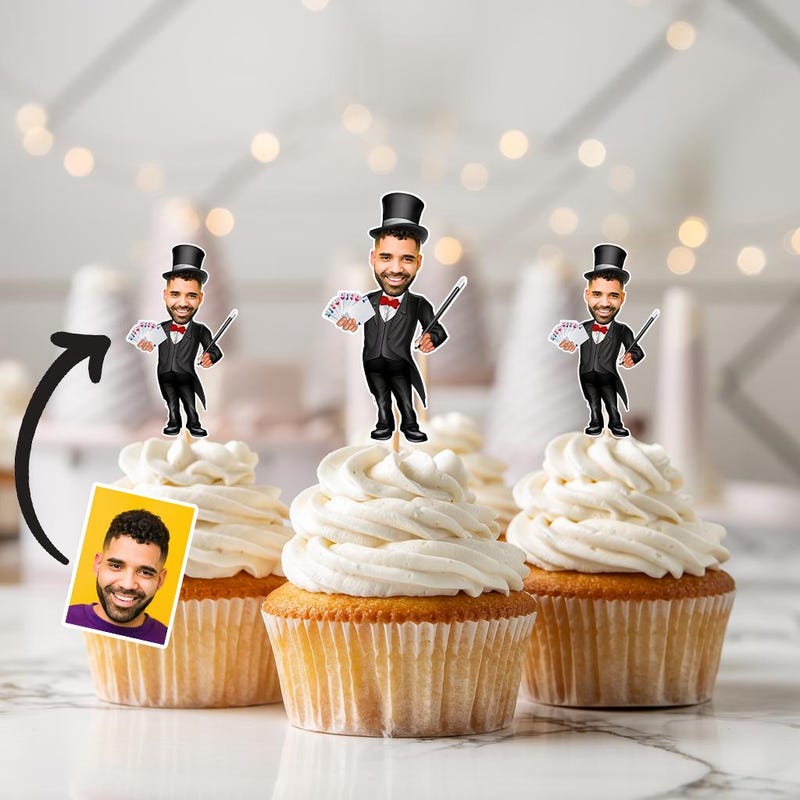 Magic Cupcake Topper - Etsy