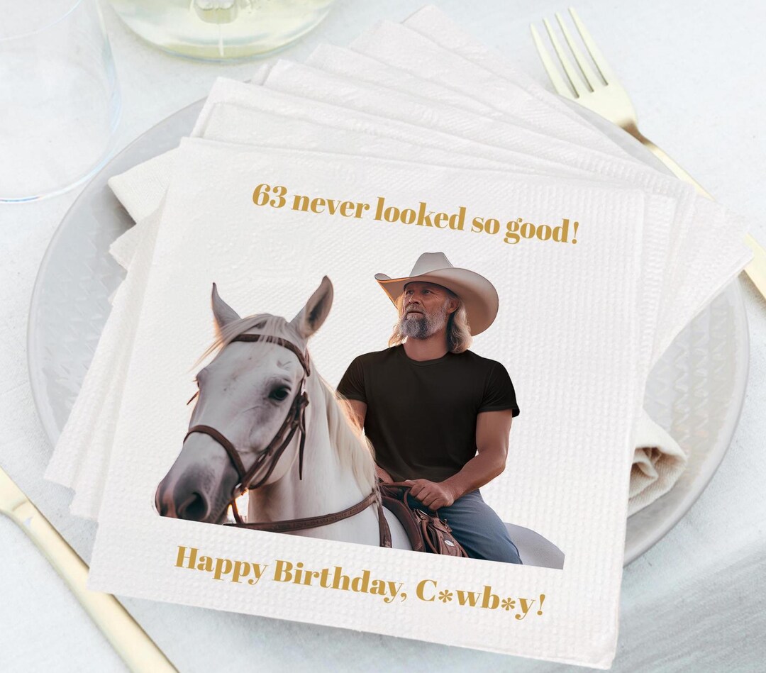 Custom Photo Napkins, Photo Beverage Napkins, Custom Disposable Paper ...