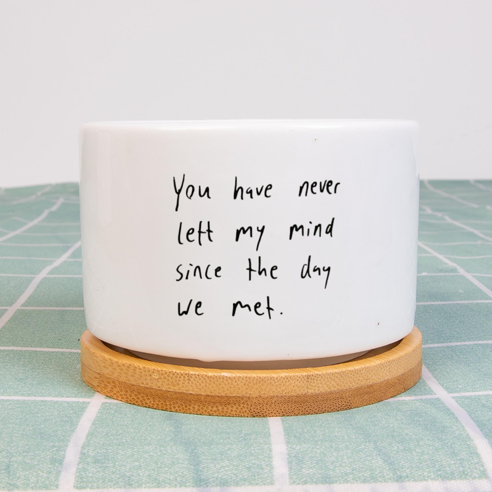 Frost Proof Terracotta Pots UK Engraved Handwritten Couples Pot By ...