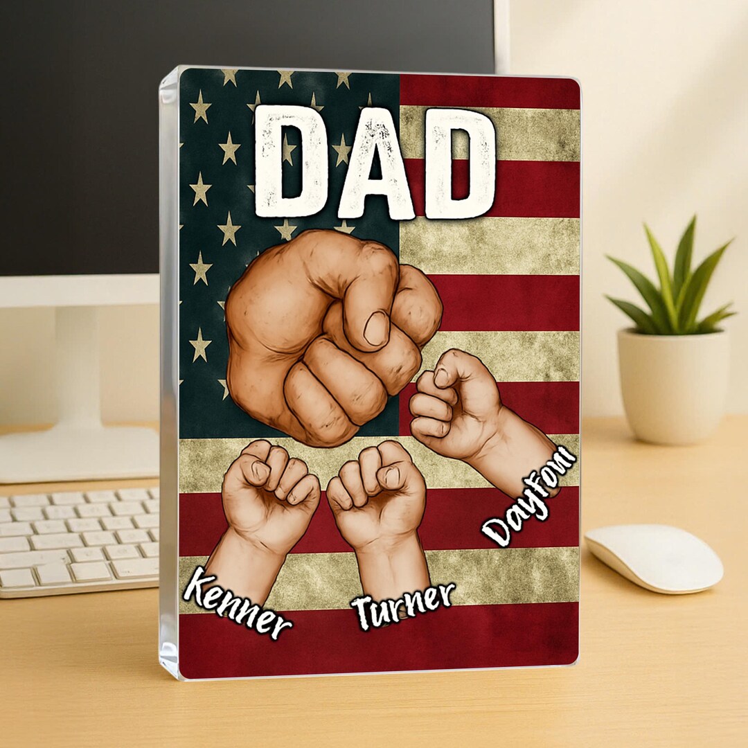 Custom Figure Pack Packaging Acrylic Personalized Acrylic Block Plaque ...