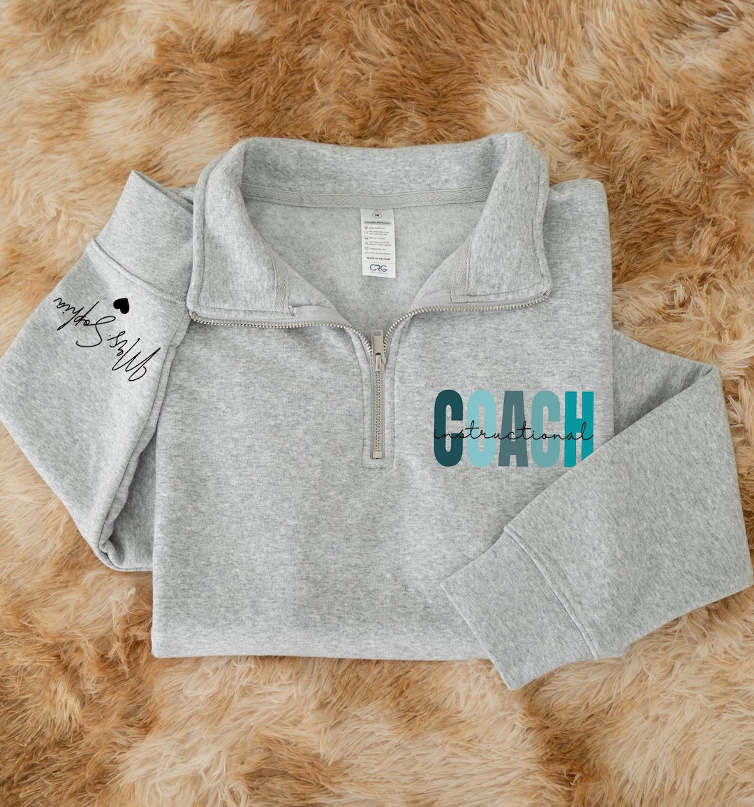 Personalized Instructional Coach Sweatshirt, Instructional Coach ...