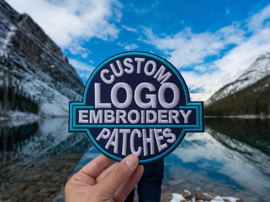 Custom Embroidered Logo Patches, Personalized Name Tag Patch, Design Your Own Patch, Hat ...