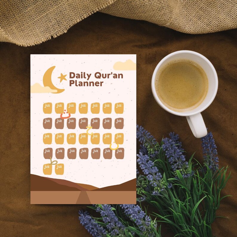 Ramadan Daily Planner, Islamic Journal, Dua, Ibadah Tracker (PDF ...