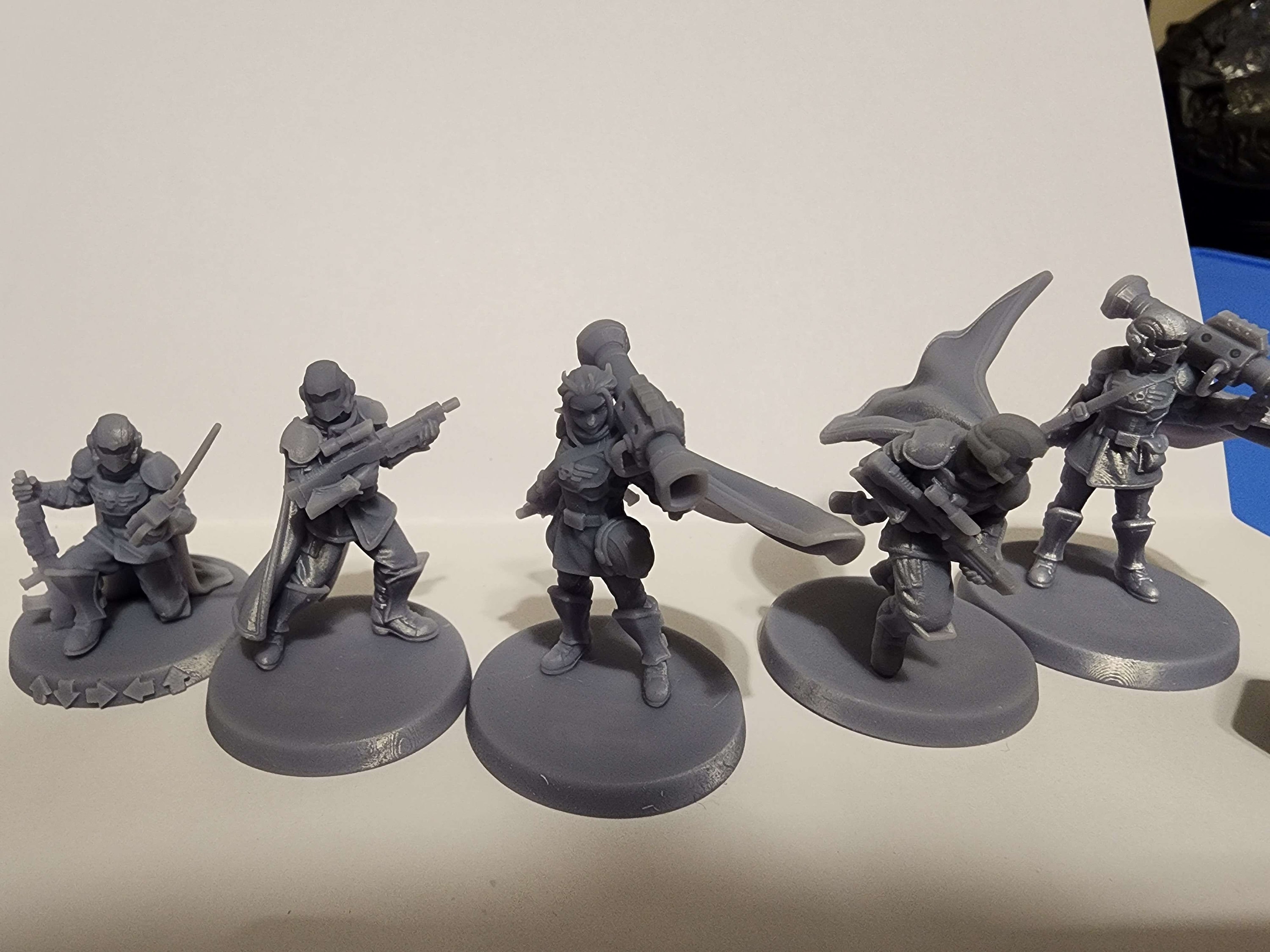 HELLDIVERS Miniatures 3D Printed Resin Figurines - Etsy Canada