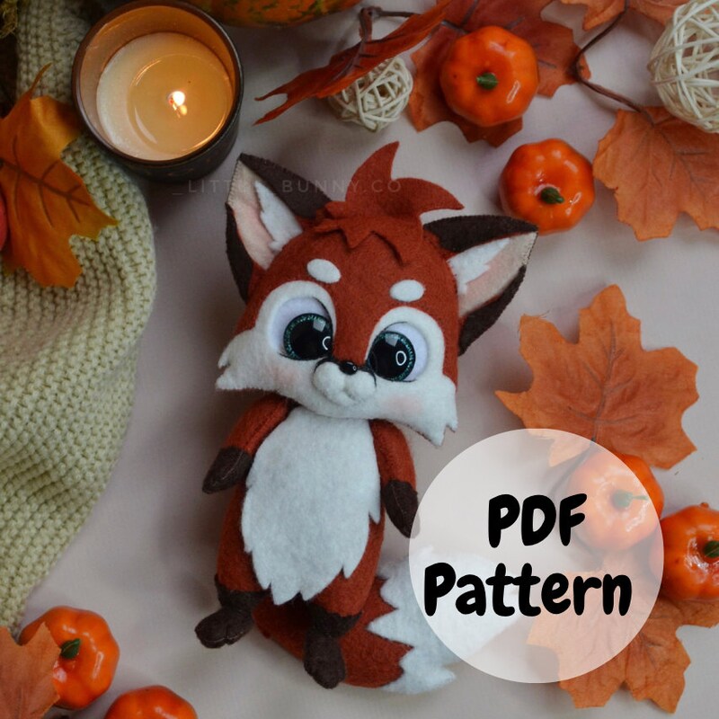 Fox Sewing Pattern - Etsy