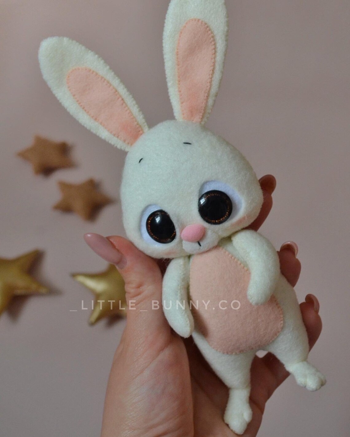 Bunny Sewing Pattern, Bunny PDF Pattern, Felt Pattern PDF, Forest ...
