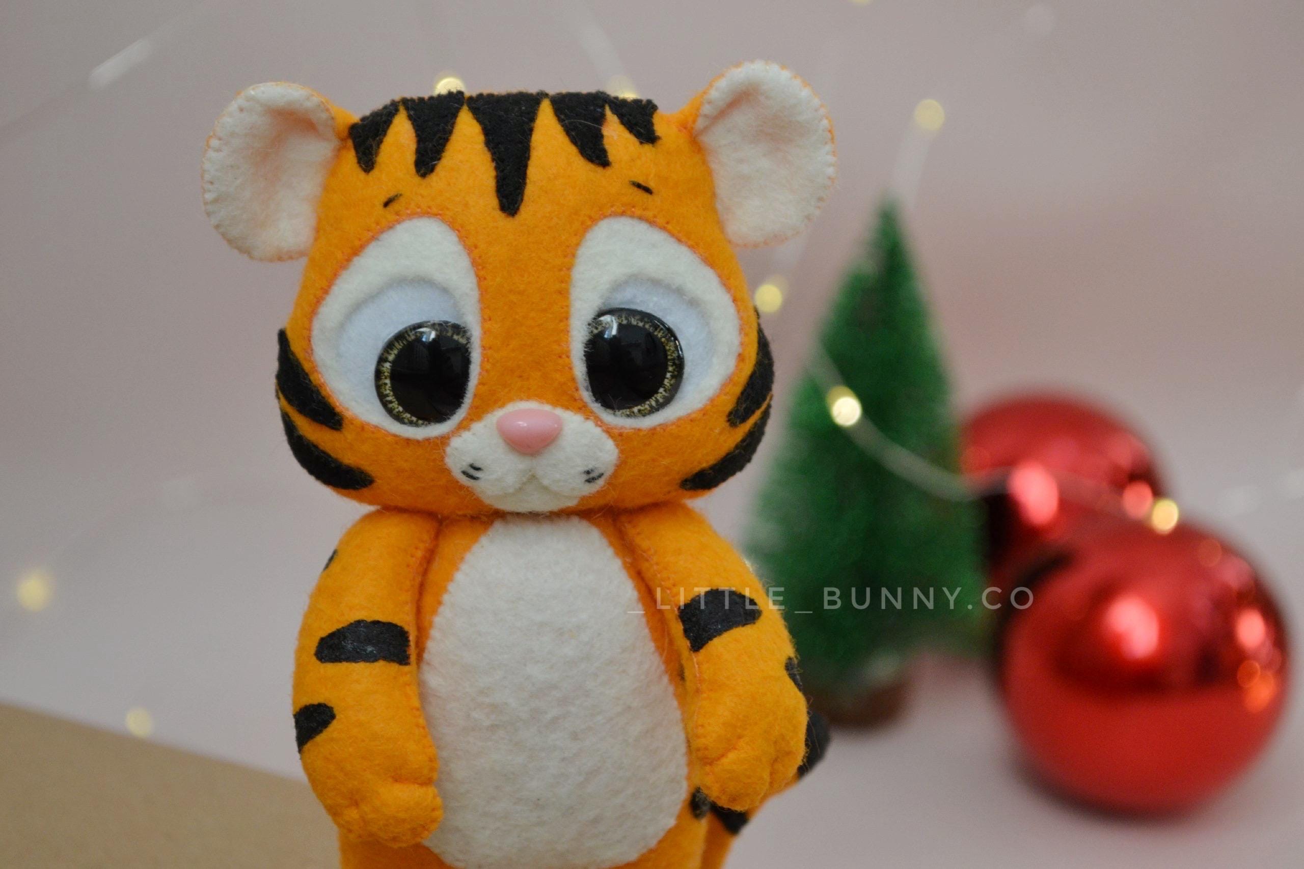 Tiger Sewing Pattern, Tiger PDF Pattern, Felt Pattern PDF, Safari ...