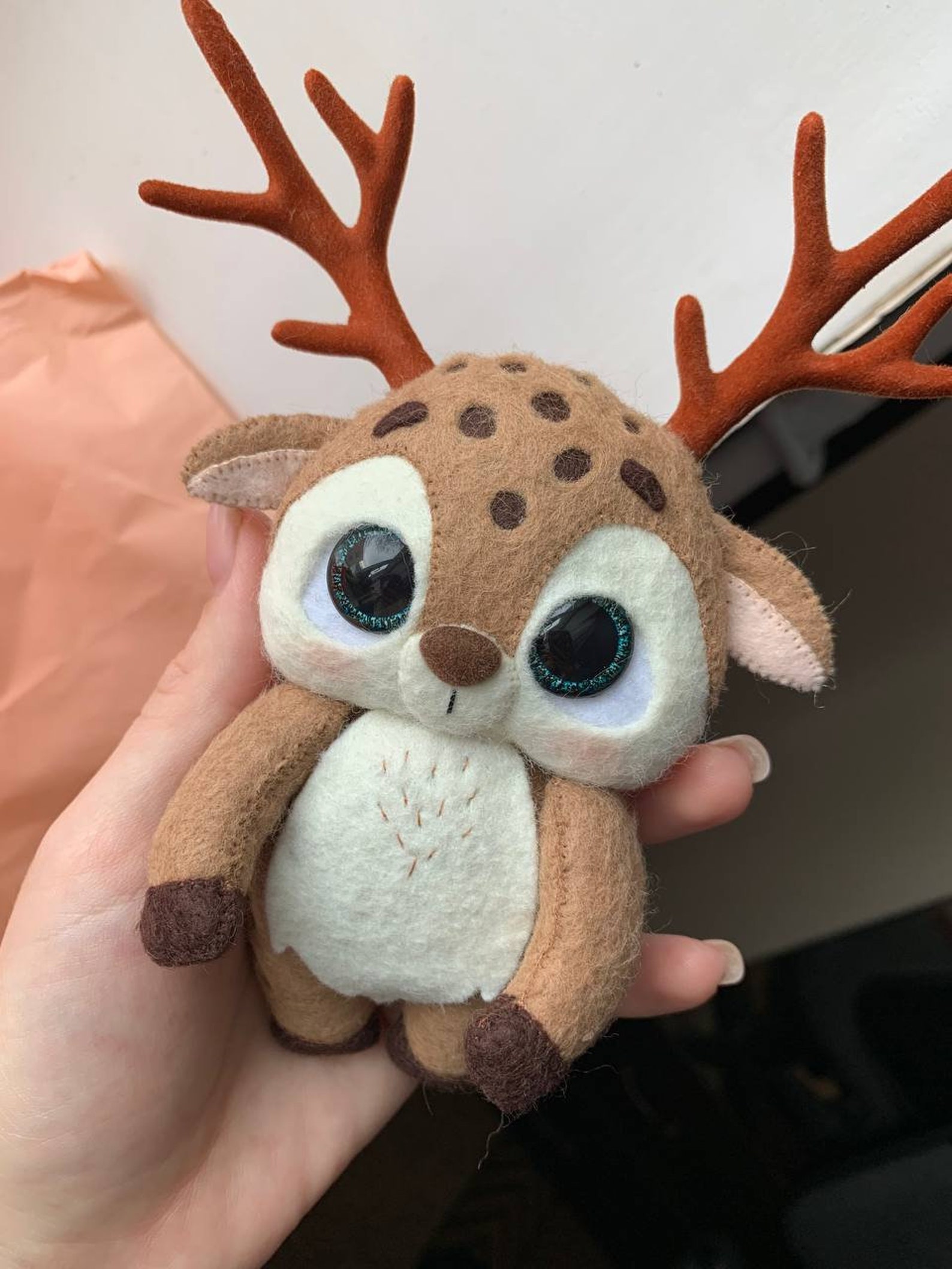 Deer Sewing Pattern, Deer PDF Pattern, Felt Pattern PDF, Forest Animal ...