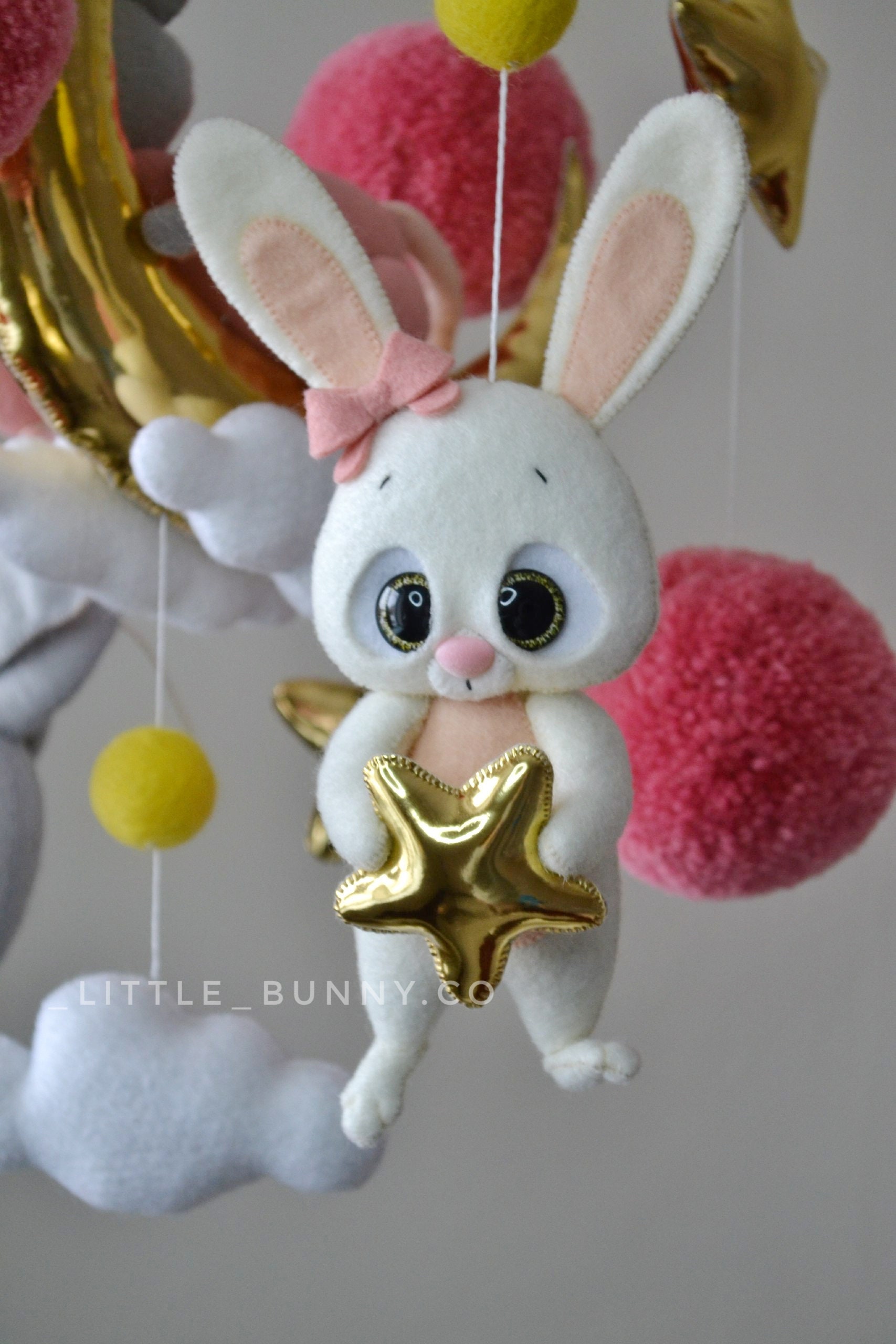 Bunny Sewing Pattern, Bunny PDF Pattern, Felt Pattern PDF, Forest ...