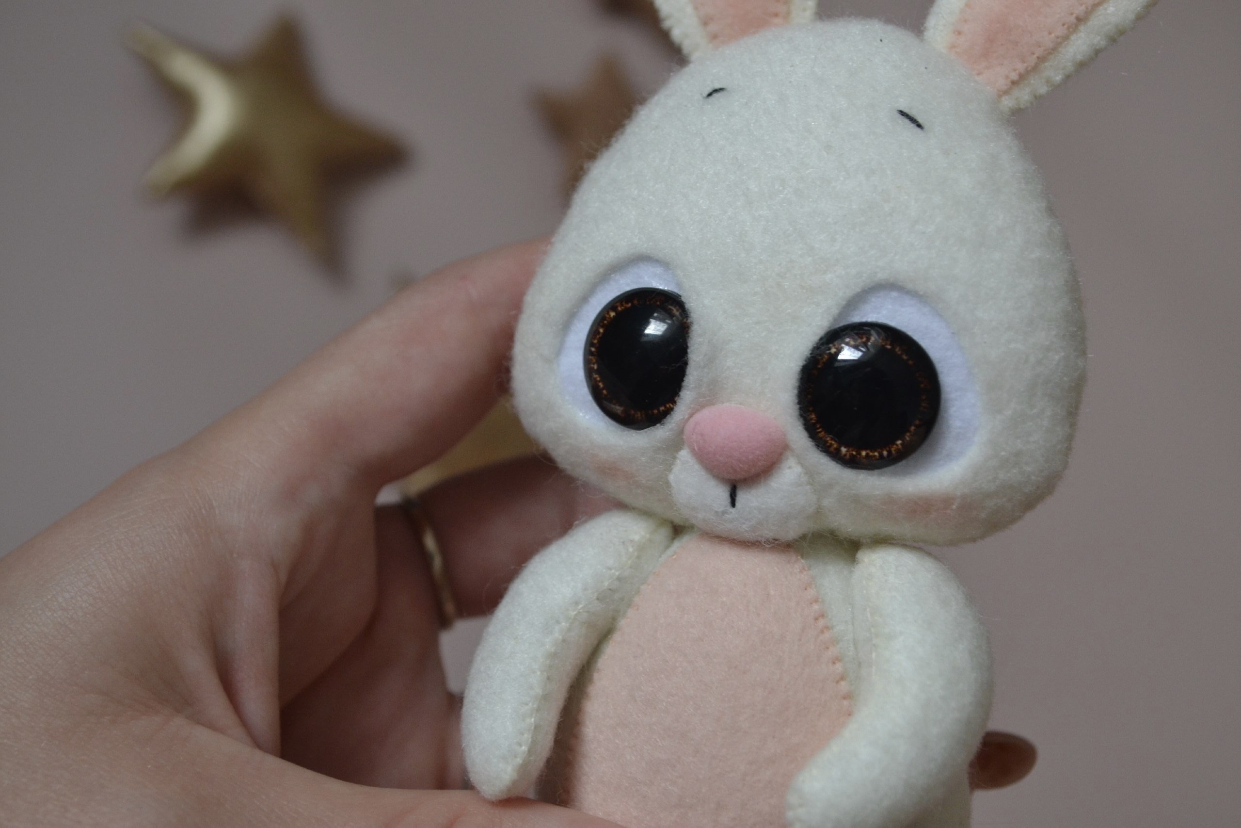 Bunny Sewing Pattern, Bunny PDF Pattern, Felt Pattern PDF, Forest ...