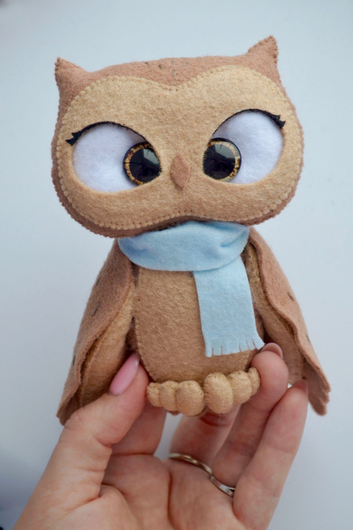 Owl Sewing Pattern, Owl PDF Pattern, Felt Pattern PDF, Forest Animal ...
