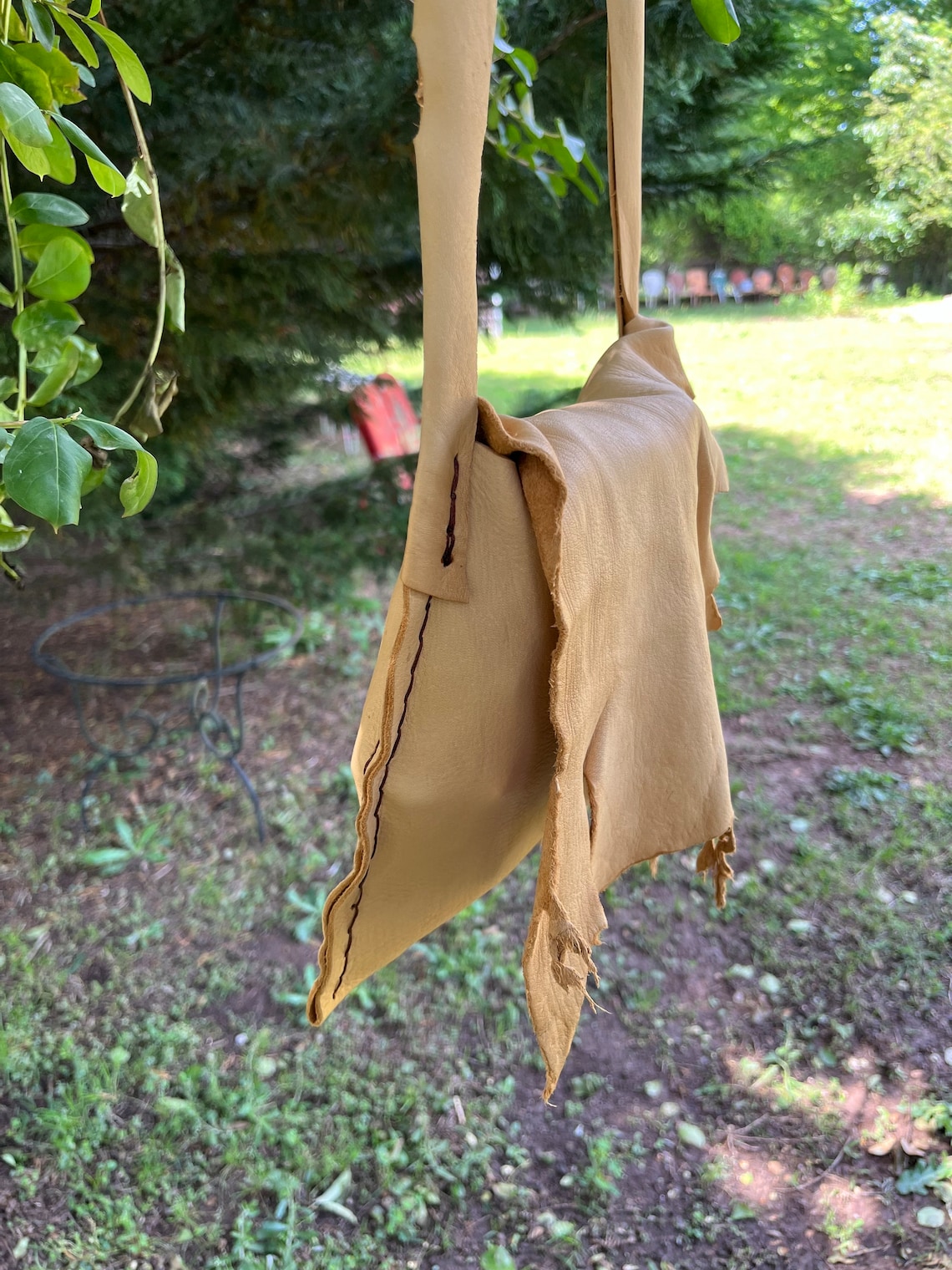 Deerskin Leather Purse, Handmade - Etsy
