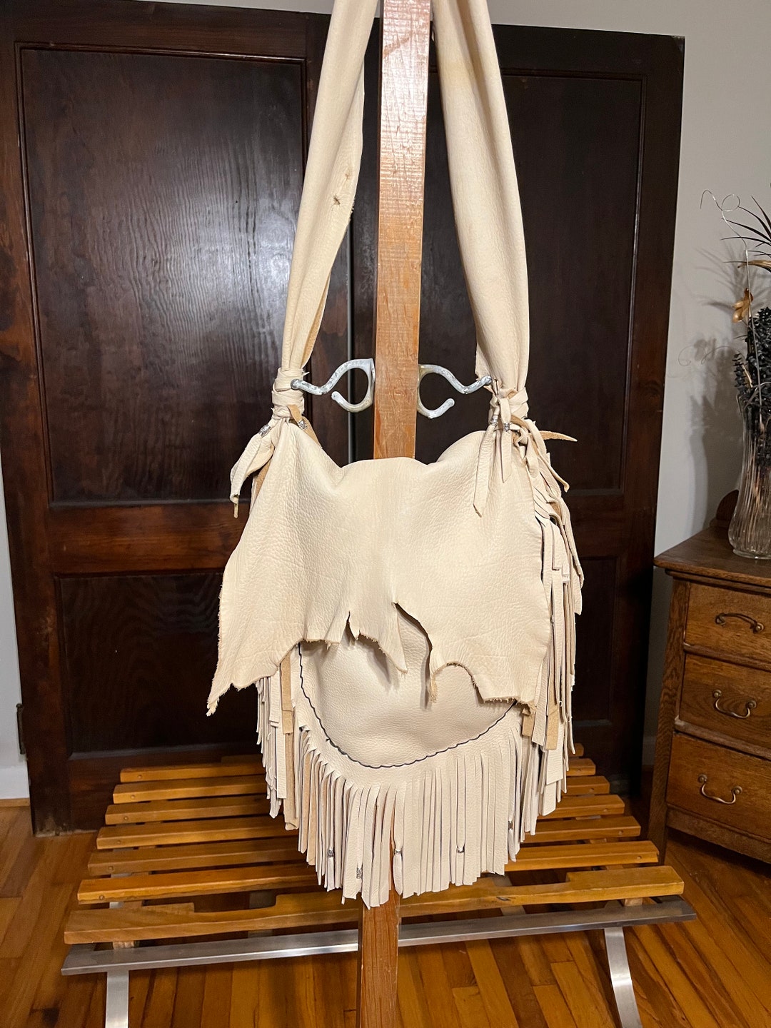 Deerskin Leather Purse, Handmade - Etsy