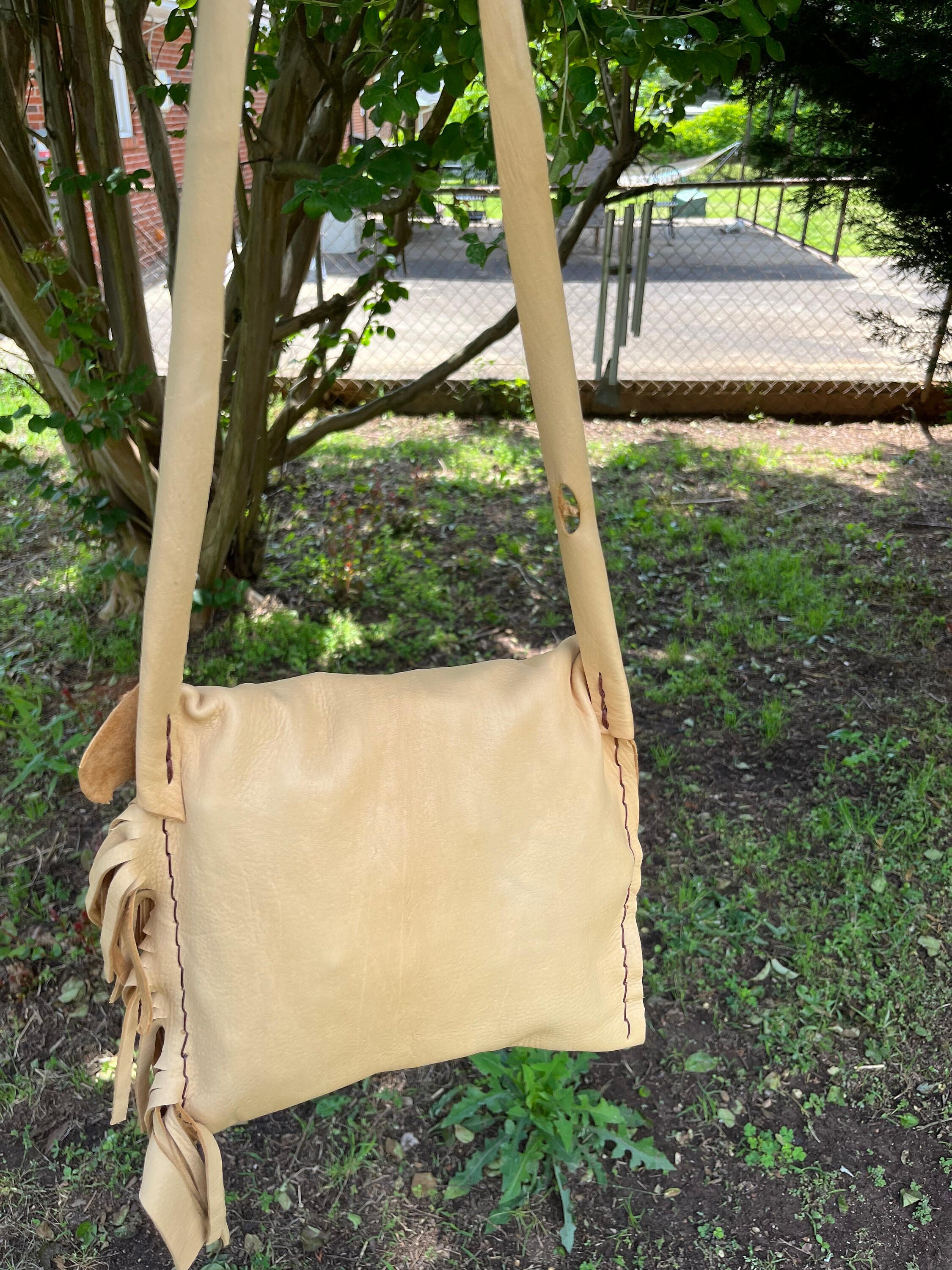 Deerskin Leather Purse, Handmade - Etsy