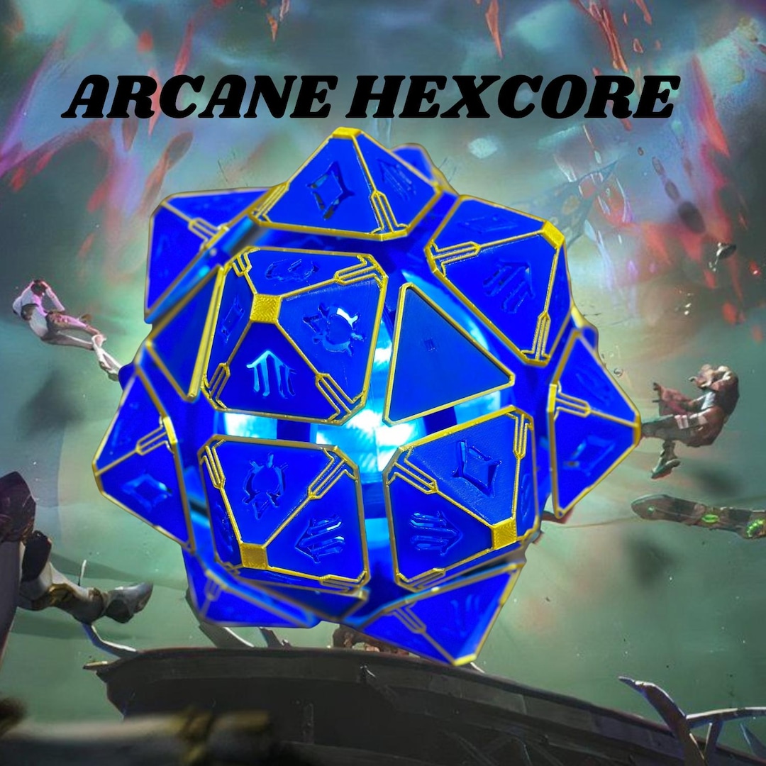 Arcane Light up Hexcore, Hexcore Cosplay Prop, Arcane, League of ...