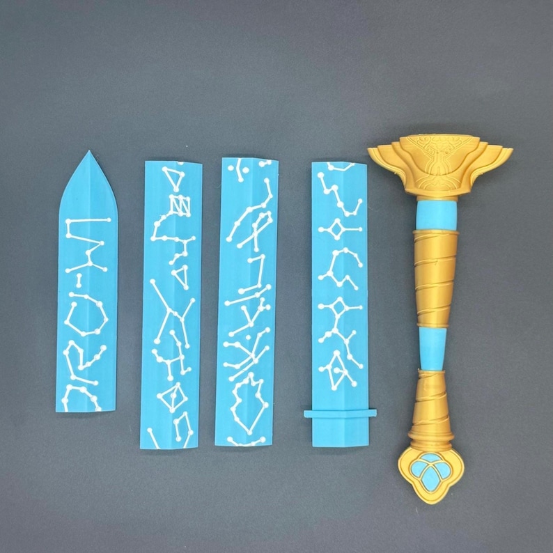 Kpop Demon Hunter Cosplay Sword Kit, Glow in the Dark, Rumi, Huntrix ...