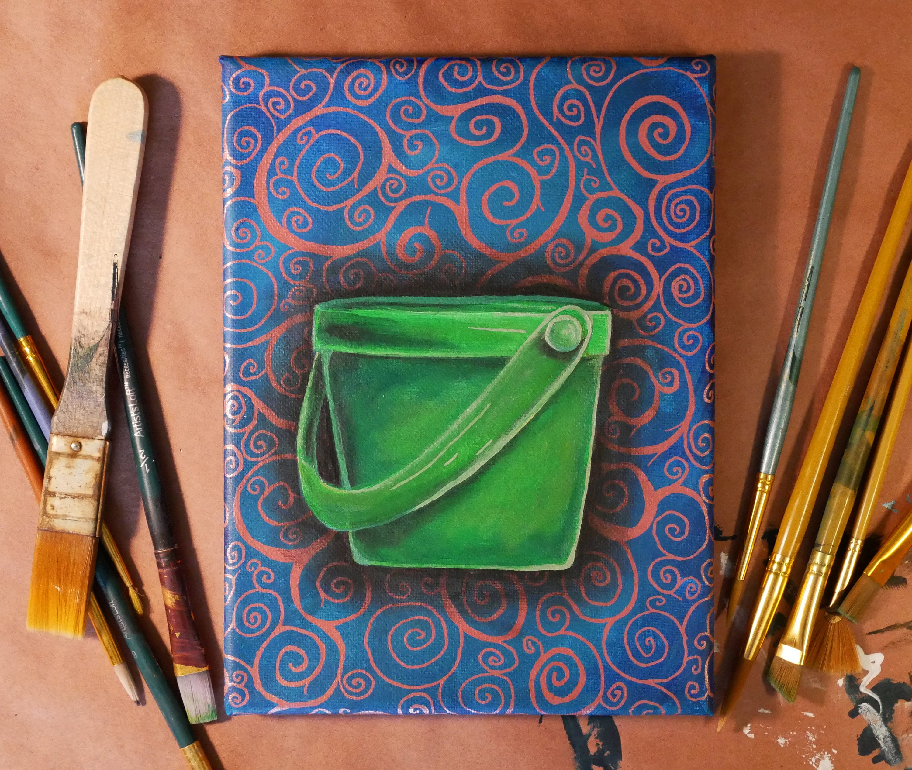 Ponyo, Ponyo Bucket, Studio Ghibli Art, Studio Ghibli Print, Hand ...