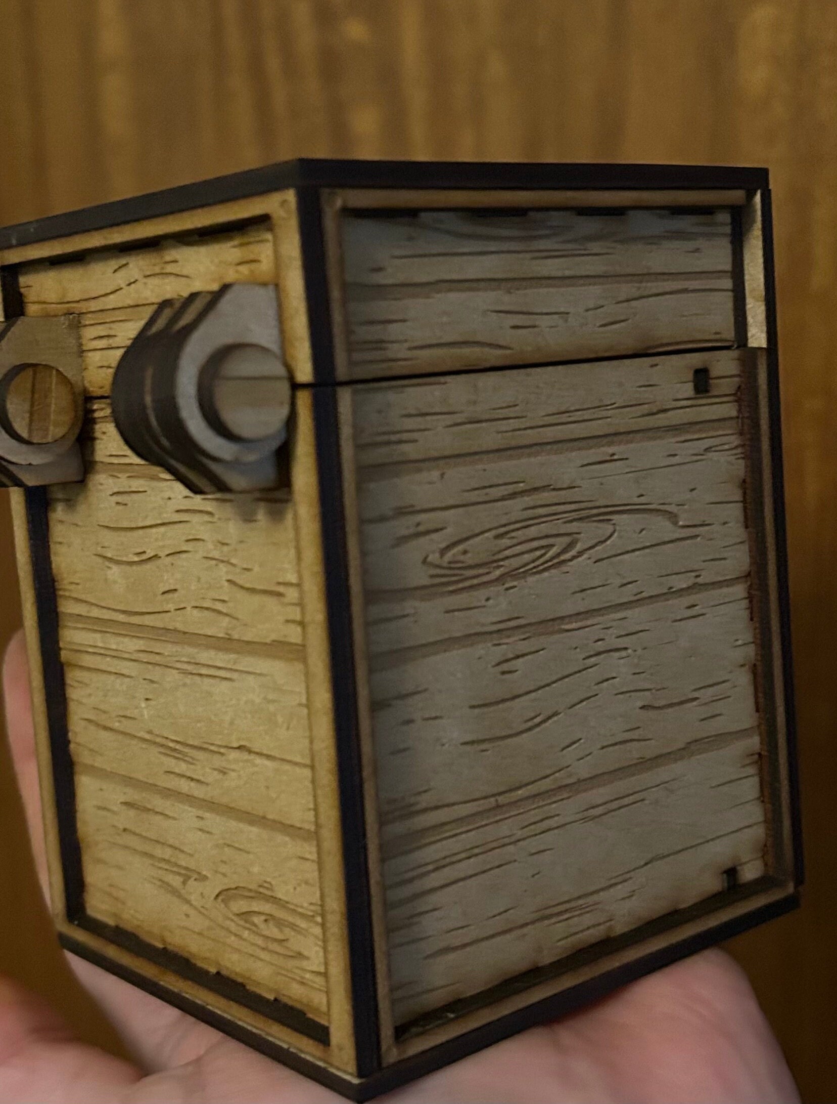 One Piece Deck Card Storage Display Box Digital Files Only , 3mm TCG ...