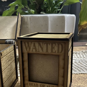 One Piece Deck Card Storage Display Box Digital Files Only , 3mm TCG ...