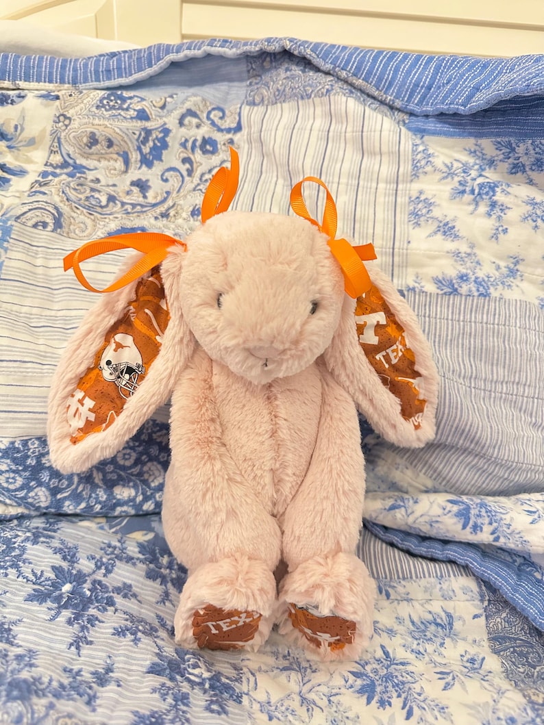 Custom College Bunny! University , Stuffed Animal, Custom - Etsy