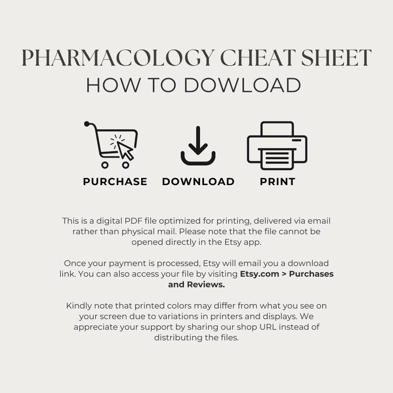 Pharmacology Cheat Sheet, Bundle Notes, Medical Terms, Nursing Study ...