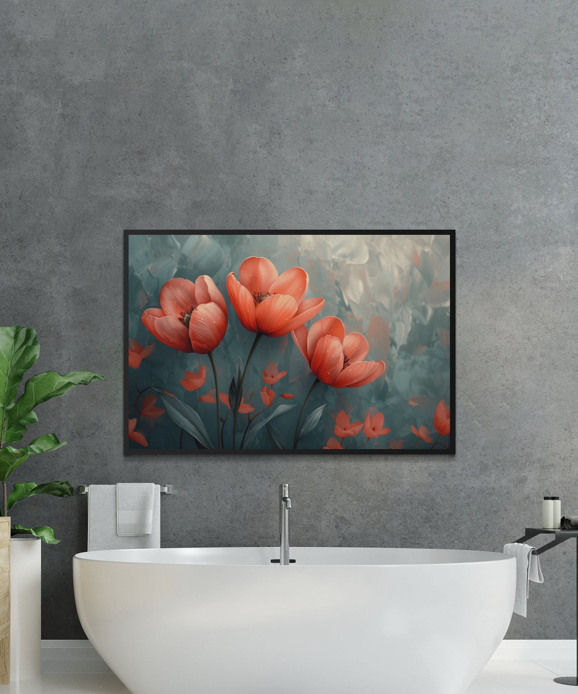 High-resolution Digital Art Image Instant Download for Print and Frame ...