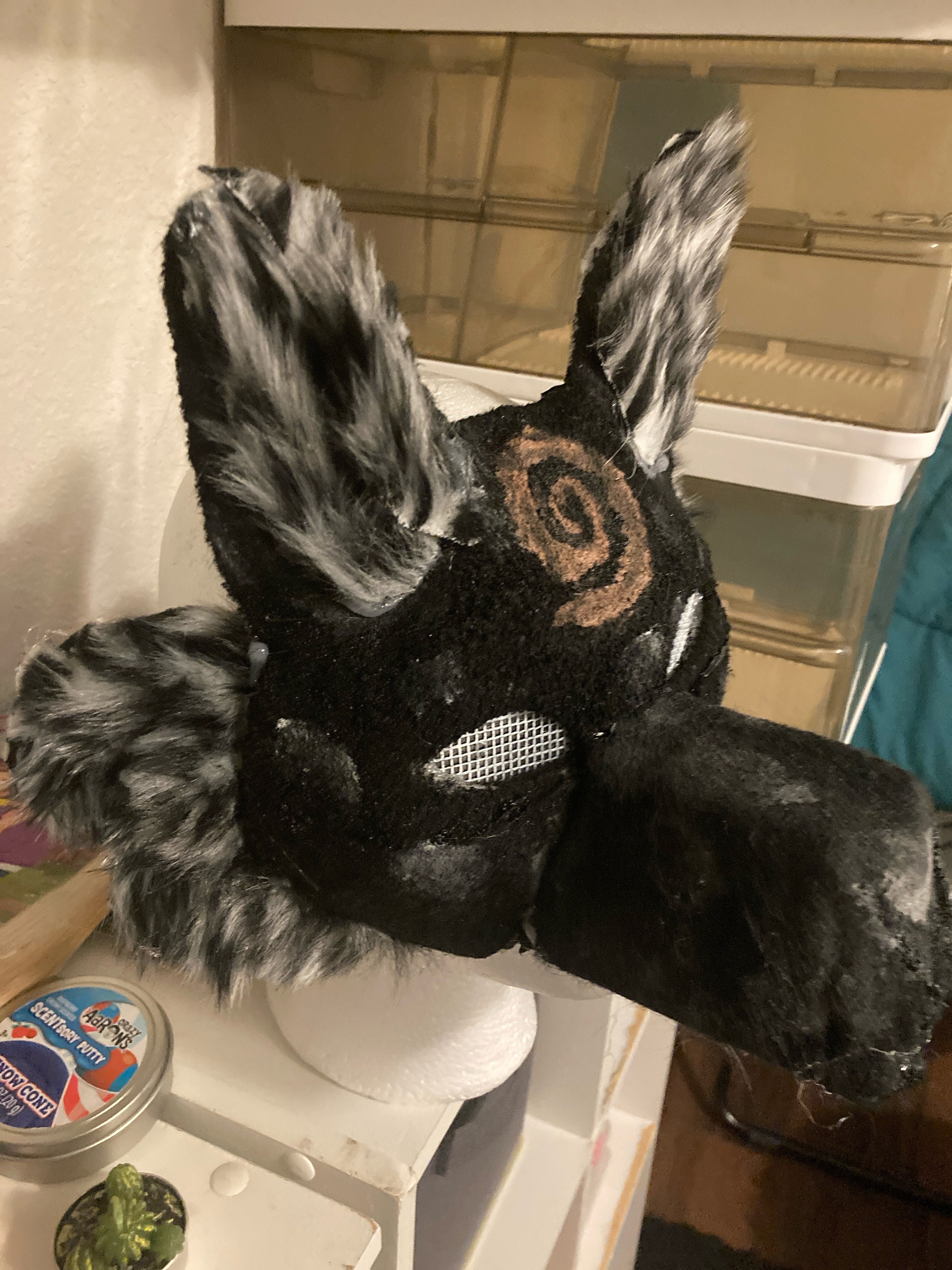 Black Wolf Mask remake - Etsy