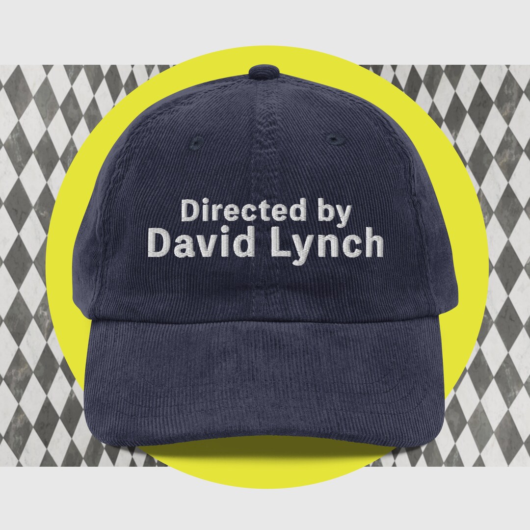 Directed by David Lynch - Vintage Corduroy Cap - Etsy