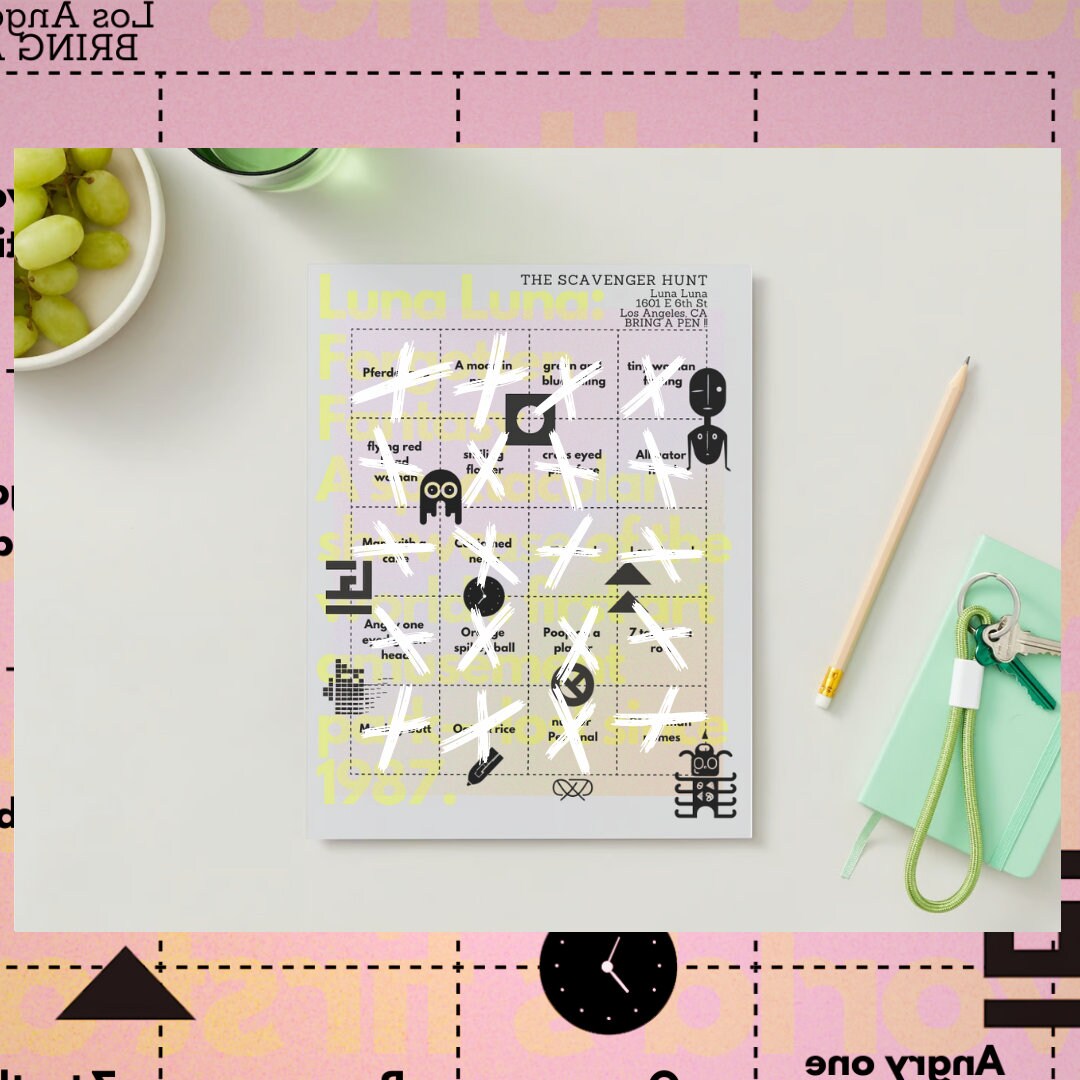 Luna Luna (forgotten Fantasy) Scavenger Hunt - Etsy